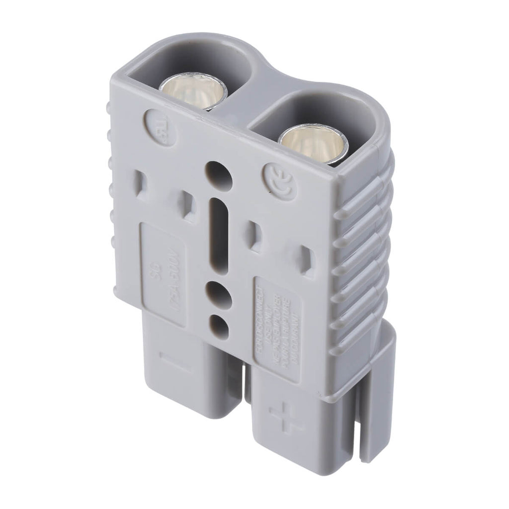 VoltFlow 12V Anderson Style Plug 50Amp - Grey, Red, Black, or Blue ...