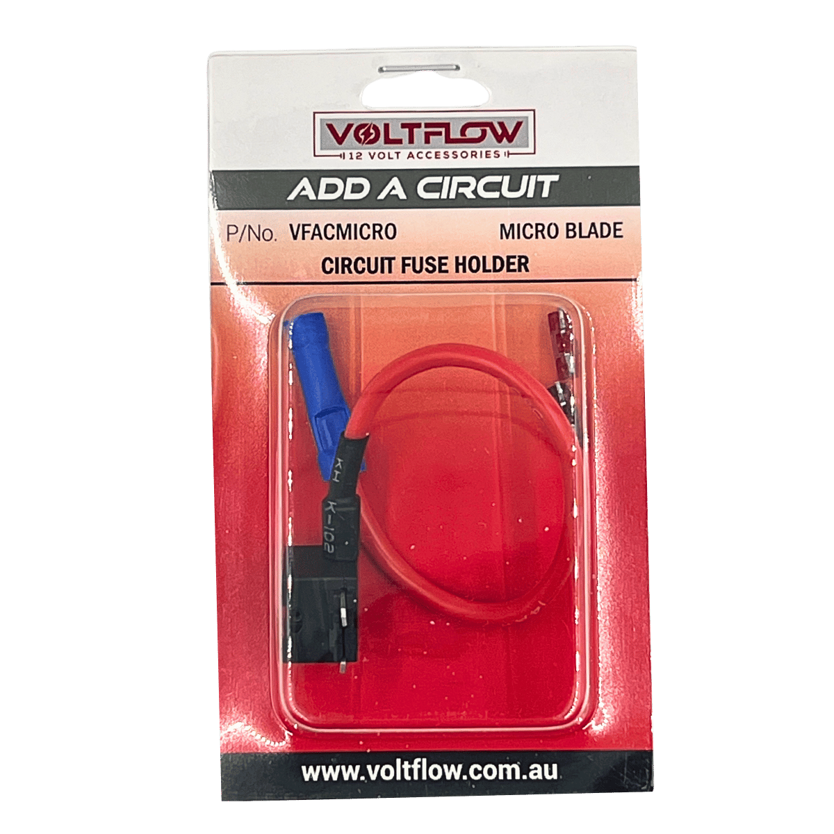 VoltFlow 'Add A Circuit' Fuse Holder · Micro · VoltFlow 12 Volt Australia