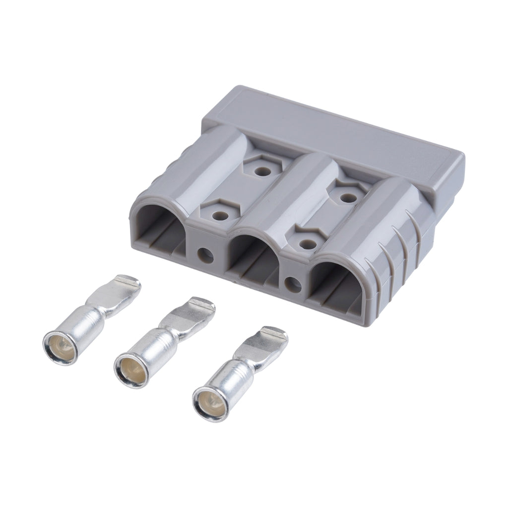 VoltFlow 12V Anderson Style Plug 50Amp Grey 3 Pin · VoltFlow 12 Volt ...