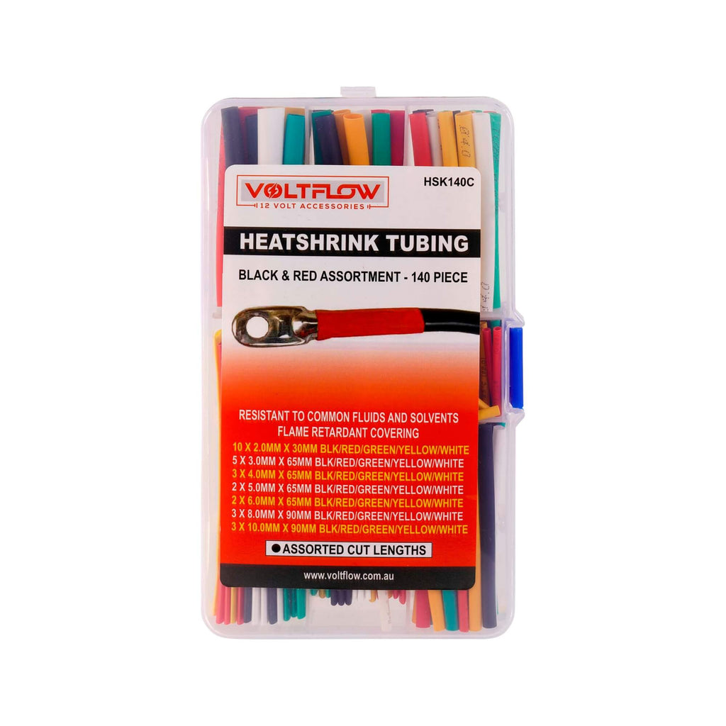 VoltFlow Heat Shrink Kit 140 Piece Various Colours · VoltFlow 12 Volt ...