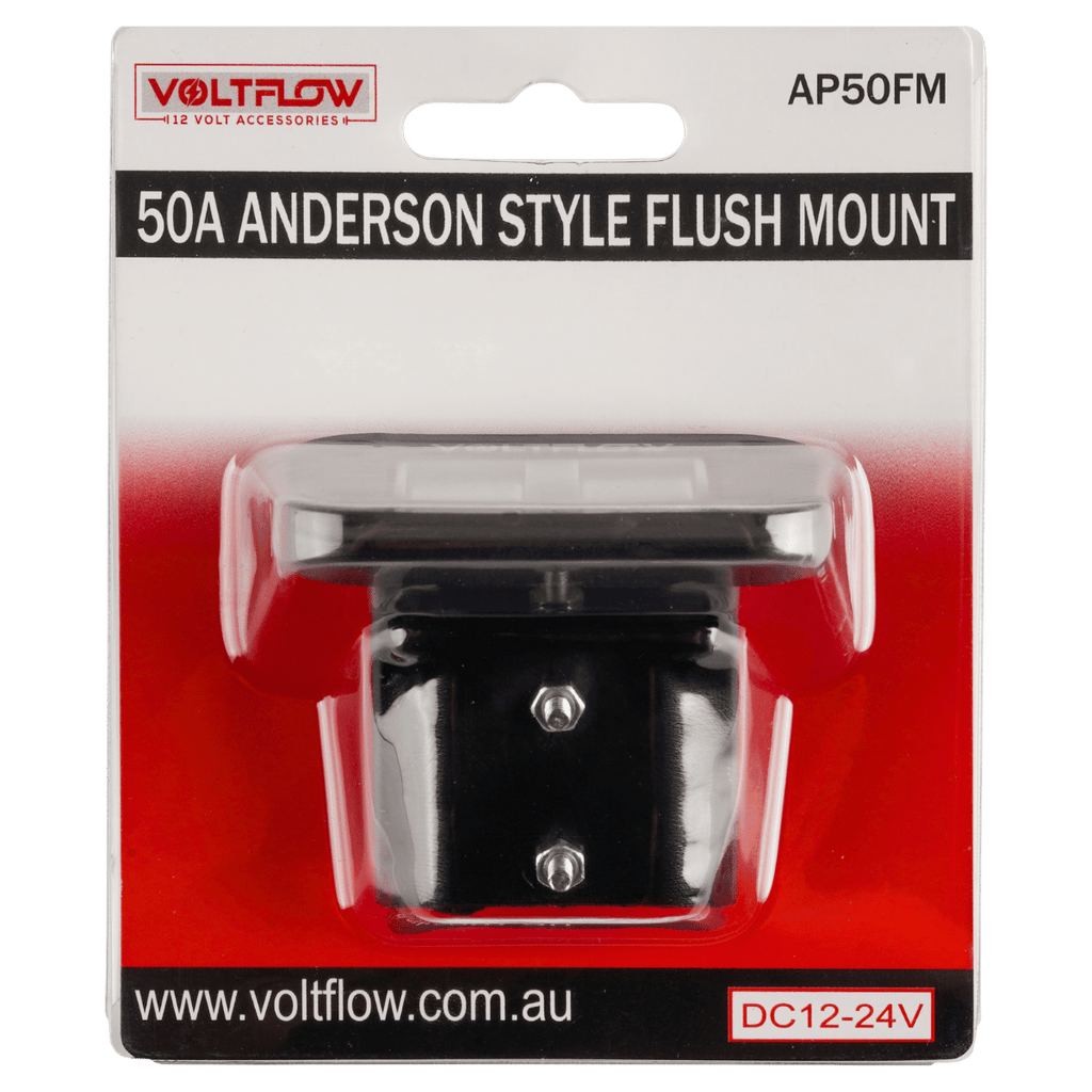 VoltFlow Flush Mount with 12V Anderson Style Plug 50Amp · VoltFlow 12 ...