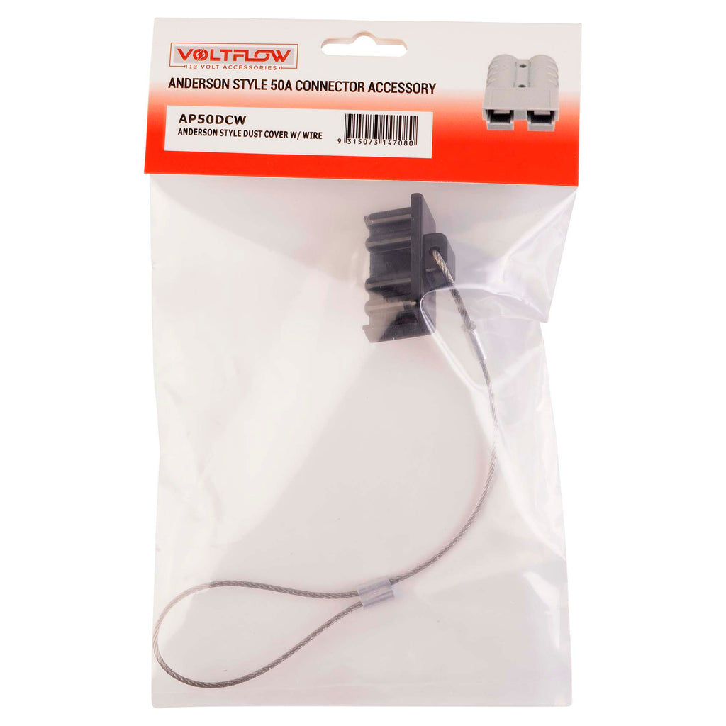 VoltFlow 12V Anderson Style Plug Dust Cover with Wire · VoltFlow 12 ...