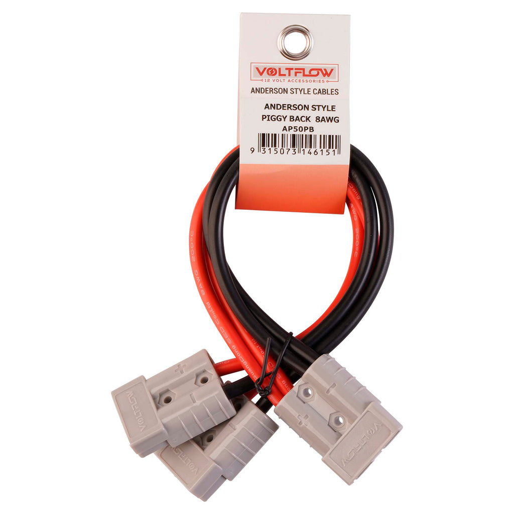 VoltFlow 12V Anderson Style Plug Piggy Back Splitter Plug · VoltFlow 12 ...